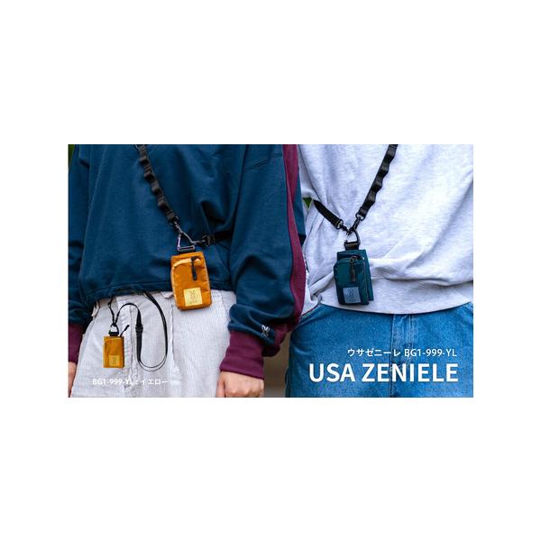 ■ 容量　◆商品内容◆　──────────────　■ウサゼニーレ（BG1-999-YL）　　【サイズ】　・サイズ：（約）W6.5×D1.5×H10cm（Hはカラビナ部分を除く）　・総重量：（約）70g（うちショルダーストラップが45g）...