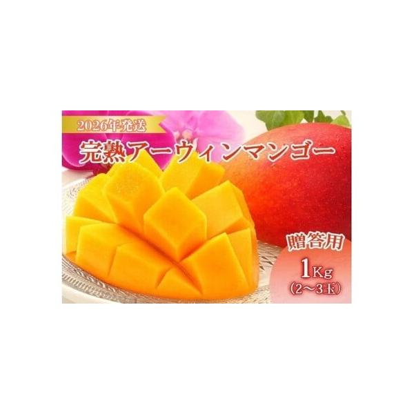 ■ 容量　内容量：1kg(2〜3玉)　品種：アーウィン　生産地：宮古島　■ 配送について　2026年6月中旬頃より発送します。　タイプ：【冷蔵】