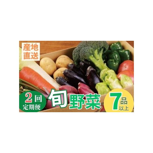 ■ 容量　2回定期便…7品以上のお野菜を2回お届け　タイプ：【冷蔵】