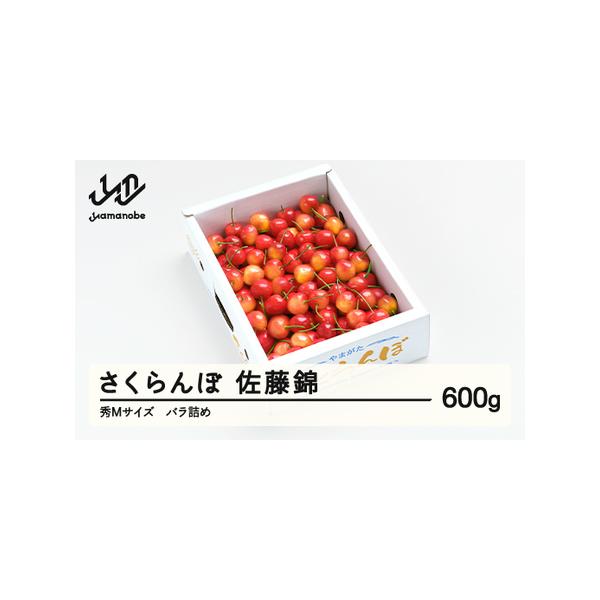 ■ 容量　佐藤錦　秀Mサイズ 600g (600g×1箱)■ 配送について　6月上旬~6月下旬頃に発送　※発送時期は、例年の発送時期を記載しております。天候や収穫状況により変更になる場合があります。　タイプ：【冷蔵】
