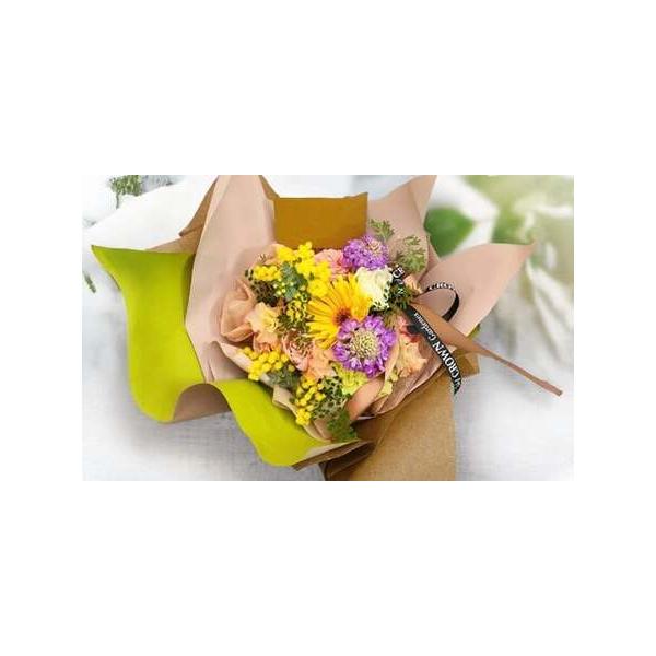 ■ 容量　使用花材によってサイズは変動します。　　▼カラーバリエーション　イエロー系■ 配送について　寄附確認後、30営業日以内に発送予定　年末年始（12月・1月）は寄附確認後、60営業日以内に発送予定　※天候や発送状況により多少前後する場...
