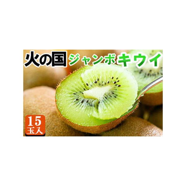■ 容量　【容量】　ジャンボキウイ15玉　　【アレルギー】　キウイフルーツ■ 配送について　追熟期間を経て11月から順次発送を行います　タイプ：【冷蔵】