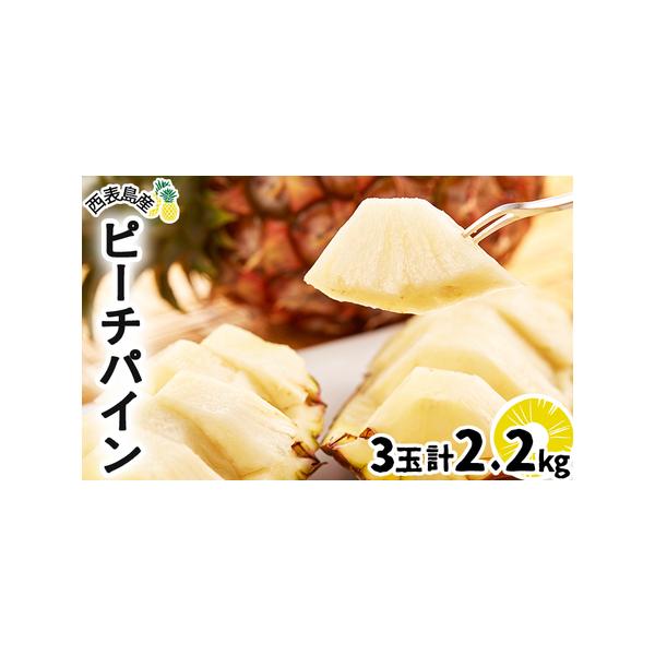 ■ 容量　ピーチパイン3玉（約2.2kg）　フルーツキャップ掛け　タイプ：【常温】