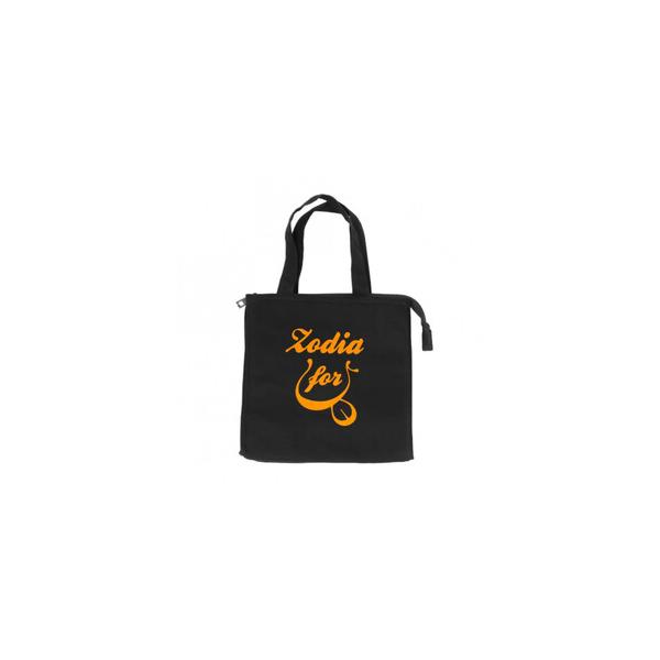 ■ 容量　品番 ZDA006BG-CL23　素材 綿 / アルミ　サイズ（センチ） 本体24×24×15　持ち手2.5×35　本体カラー BK（ブラック）ロゴカラーオレンジ■ 配送について　決済完了後、2週間を目途に発送します。　タイプ：【常温】