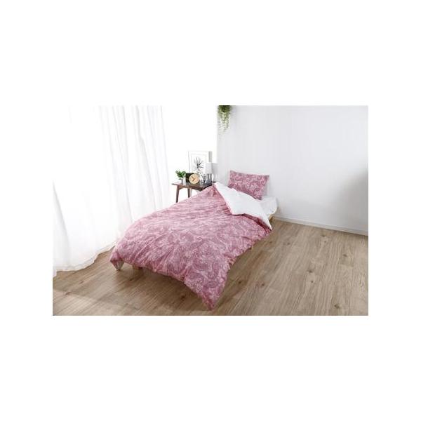 ■ 容量　三河産　綿100％　120本ガーゼ毛布カバー　ペイズリーピンク　1枚　　【生地】　綿100％使用　　　【サイズ】　SL150cm×210cm　　【重量】　400g　　【カラー】　全６柄各2色（レイスブルー・レイスピンク・ペイズリー...