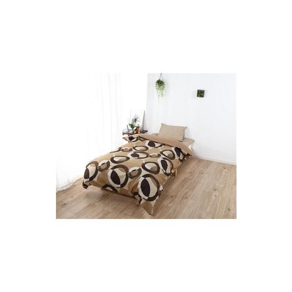 ■ 容量　三河産　綿100％　高級130本ガーゼ　掛けふとんカバー　リングブラウン　1枚　　【生地】　綿100％使用　　　【サイズ】　SL150cm×210cm　　【重量】　450g　　【カラー】　全２柄各２色（リンググレー・リングブラウン...