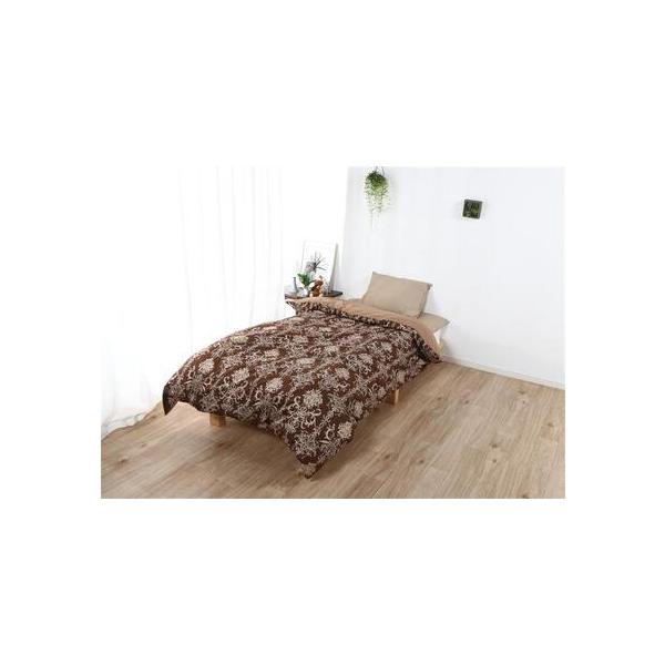 ■ 容量　三河産　綿100％　高級130本ガーゼ　掛けふとんカバー　モダンブラウン　1枚　　【生地】　綿100％使用　　　【サイズ】　SL150cm×210cm　　【重量】　450g　　【カラー】　全２柄各２色（リンググレー・リングブラウン...