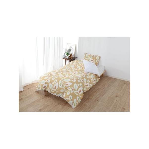 ■ 容量　三河産　綿100％和晒し　120本ガーゼ　掛けふとんカバー　バジルイエロー　1枚　　【生地】　綿100％使用　　　【サイズ】　SL150cm×210cm　　【重量】　400g　　【カラー】　全６柄各２色（レイスブルー・レイスピンク...