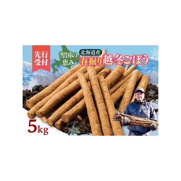 ■ 容量　越冬ごぼう 5kg 1箱■ 配送について　2026年4月頃より順次発送いたします。　※天候や収穫状況により多少前後する可能性がございます。　タイプ：【冷蔵】