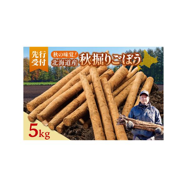 ■ 容量　秋堀りごぼう 5kg 1箱■ 配送について　2026年10月頃より順次発送いたします。　※天候や収穫状況により多少前後する可能性がございます。　タイプ：【常温】
