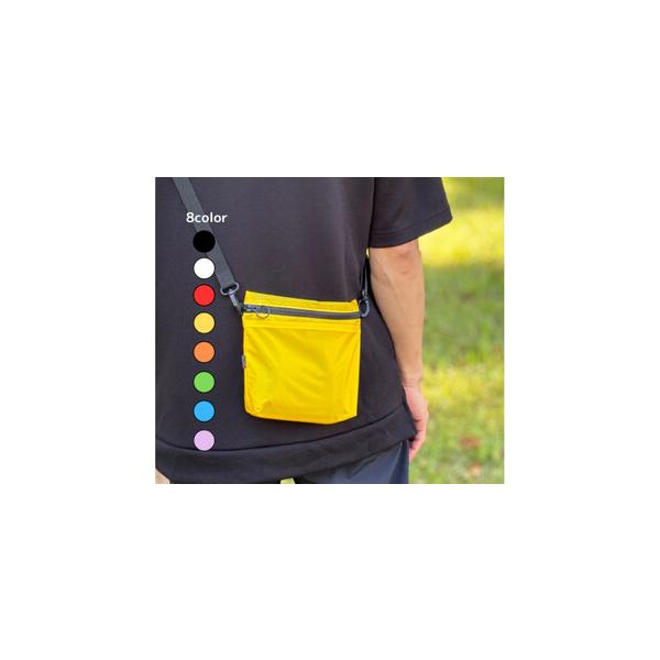 ■ 容量　【カラー】　・黄色　【サイズ】　上辺：20cm　下辺：16cm　高さ：16.5cm　マチ：4.5cm　【ショルダーストラップの長さ】　70cm?134cm　【重量】　ポーチ部分のみ：21g　　ショルダーストラップ込み：45g　【カ...