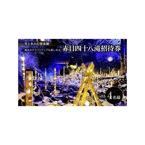 ■ 容量　【お届け内容】赤目四十八滝招待券（4名様）　　タイプ：【常温】