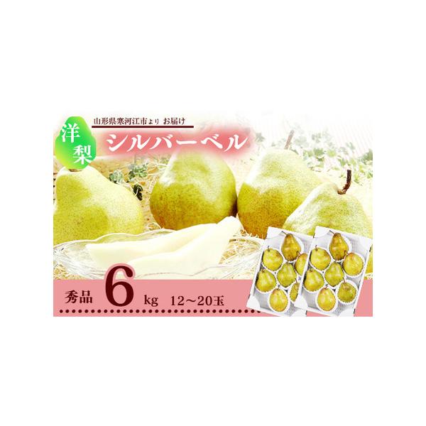 ■ 容量　【容量】　2025年産（令和7年産）　山形県産（寒河江市産）　　シルバーベル　6kg（計12〜20玉）秀品　※3kg（6〜10玉）を2箱同梱での発送となります。　　※サイズ・玉数の指定はできません。　※仕様によりサイズ、等級などは...