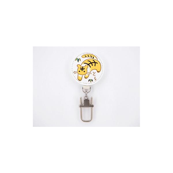 ■ 容量　［素材］：牛革　他　［デザイン］：寅　［文庫革のサイズ］：直径47mmの円形、厚み5mm　［金具も含めたサイズ］：全長98mm　［内蔵マグネット］：ネオジム磁石　［金具］：真鍮製ソフトニッケルメッキ（艶無し）　［製造国］：日本　■...