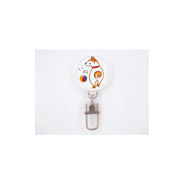 ■ 容量　［素材］：牛革　他　［デザイン］：戌　［文庫革のサイズ］：直径47mmの円形、厚み5mm　［金具も含めたサイズ］：全長98mm　［内蔵マグネット］：ネオジム磁石　［金具］：真鍮製ソフトニッケルメッキ（艶無し）　［製造国］：日本　■...