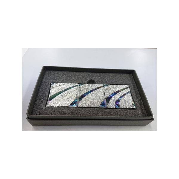 ■ 容量　材質：錫・螺鈿　3個セット　サイズ（約）：3.2×3.2×0.5cm　　タイプ：【常温】