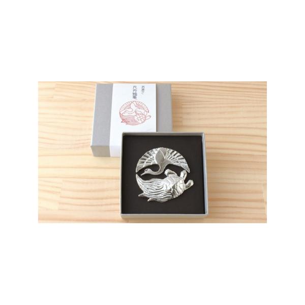 ■ 容量　材質：錫製　サイズ（約）：鶴 5×2.8×H1cm　亀 5.4×3×H1.1cm　　タイプ：【常温】
