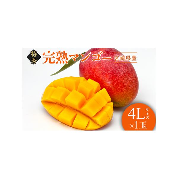 ■ 容量　宮崎マンゴー特秀 大玉4Lサイズ約600g×1玉　※約600g(約530g〜約630g)　(原産地：宮崎県)■ 配送について　2026年5月20日〜2026年8月10日までに順次発送予定　※一部離島にはクール便でのお届けが出来ませ...
