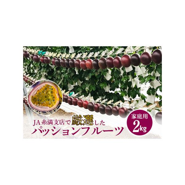 ■ 容量　パッションフルーツ家庭用 約1kg（8〜14個）×2箱※個数の指定はできません。■ 配送について　発送は2026年4月上旬〜6月下旬予定です。　タイプ：【常温】