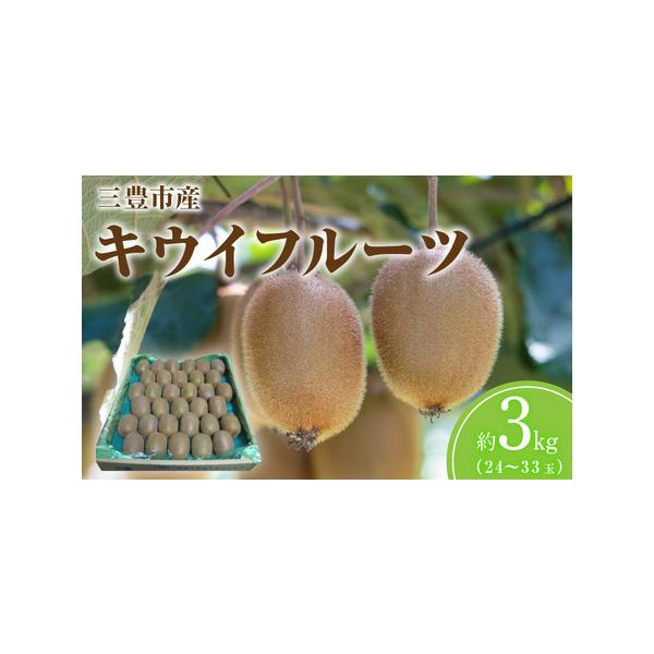 ■ 容量　約3kg（24〜33玉）　※入り個数はご指定いただけません■ 配送について　※本商品は【キウイ】の収穫時期にあわせた期間限定出荷商品です。　ご注文順に発送いたしますため、お届けには1ヶ月〜数ヶ月お時間を頂く場合がございます。　【収...