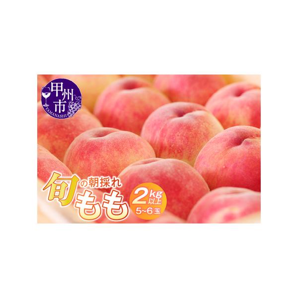 ■ 容量　大玉もも 2.0kg以上（5〜6玉）　　【申込期日】　2026年7月下旬頃まで　【消費期限】　到着次第、お早めにお召し上がりください。　【アレルギー品目】　もも　　【注意事項】　※上記注意事項を必ずご確認ください。　※画像はイメー...