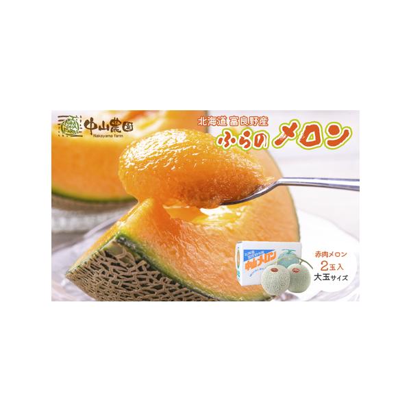 ■ 容量　富良野メロン（1.6kg〜2kg）×2玉　■ 配送について　2026年7月上旬〜2026年9月下旬　　タイプ：【常温】