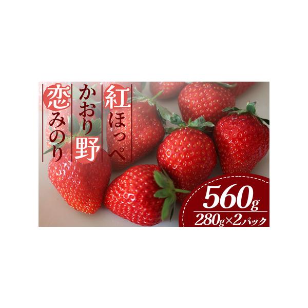 ■ 容量　280グラム以上×2パック■ 配送について　・2026年1月中旬〜2026年4月下旬に順次発送予定（青果物の為、発送時期が前後する可能性がございます。）　・返礼品の配送に関して日付指定はお受けできませんのでご注意ください。　・丸一...