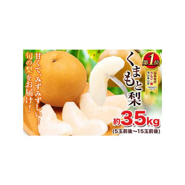 ■ 容量　約3.5kg(5玉〜15玉前後)　※旬の梨をお届けいたします。（品種：幸水梨、豊水梨、秋麗梨、あきづき、甘太、新高梨、新興梨、あたご梨のいずれか）■ 配送について　【着日指定不可】2026年8月下旬‐11月中旬頃より出荷予定　タイ...