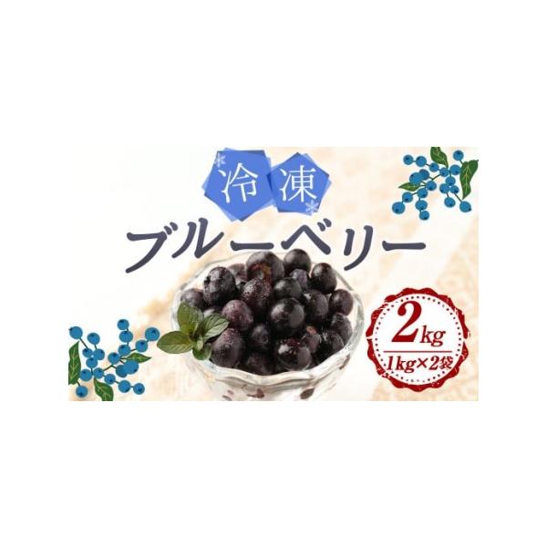 ■ 容量　冷凍ブルーベリー：約2kg(1kg×2袋)■ 配送について　寄附確認後、30営業日以内に発送予定　年末年始（12月・1月）は寄附確認後、60営業日以内に発送予定　※天候や発送状況により多少前後する場合がございますので、予めご了承く...