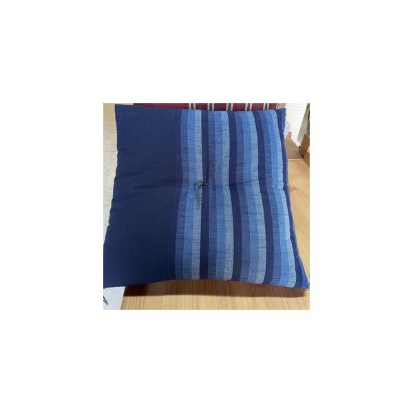 ■ 容量　1枚【紺】　会津木綿使用　出来上がり：45cm　中綿：600g入り綿100％　総重量：700g■ 配送について　※決済から2週間前後で発送致します。