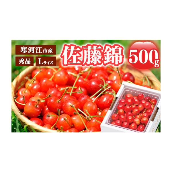 容量2026年産（令和8年産）山形県産（寒河江市産）さくらんぼ「佐藤錦」 秀品 Lサイズ 500g※令和8年産の先行予約品です。※糖度保証品ではありません。糖度には個体差があります。※仕様によりサイズ、等級などは発送伝票に記載となります。【...