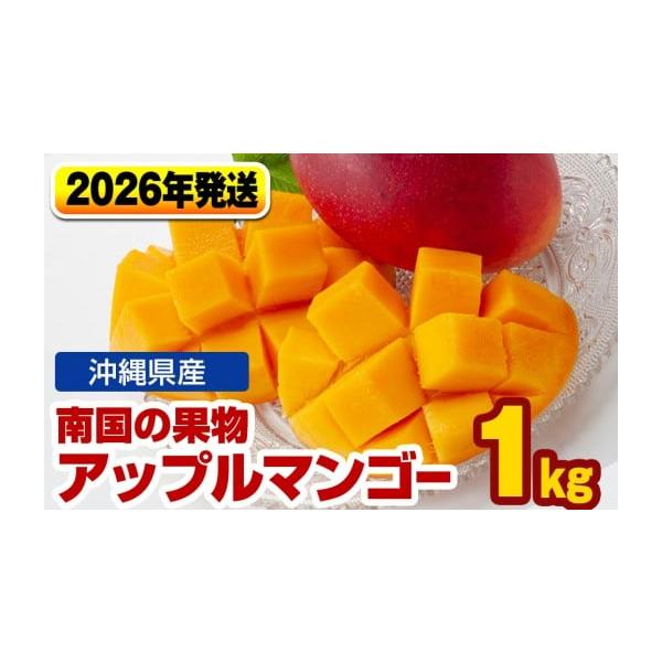 容量アップルマンゴー1kg（2玉〜3玉） ※玉数・大きさは指定できません。消費期限青果物につき、到着後はお早めにお召し上がり下さい。発送期日2026年6月中旬〜7月下旬※お申し込み順の発送となりますので予めご了承くださいますようお願い致しま...