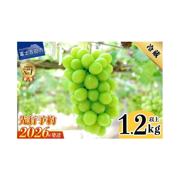 容量シャインマスカット2〜3房 (1.2kg以上)※沖縄および離島へのお届けはできません。※2026年8月下旬から10月下旬頃のお届けとなります。(配送日時指定不可)※日時指定は出来かねておりますのでご注意ください。◆シャインマスカットにつ...