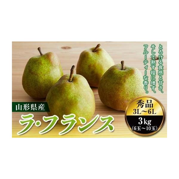 容量ラ・フランス 3L〜6L 秀品 3kg （6〜10玉）消費期限製造・加工後20日以内発送期日2026年11月中旬頃〜12月下旬頃配送常温 時間指定 別送申込期日2026年11月30日まで事業者株式会社森からの恵み申込条件何度も申し込み可...