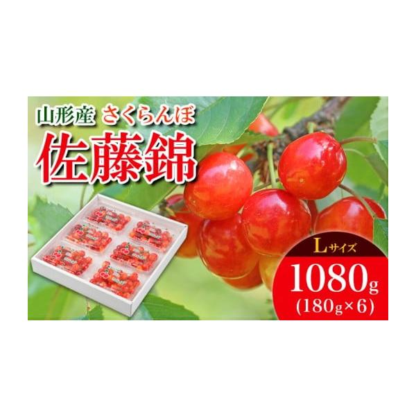 容量【令和8年産】佐藤錦 L 佐藤錦 1080g (180g×6パック）発送期日2026年06月01日頃〜2026年06月30日頃※状況により配送時期が前後する場合がございます。(着日指定不可)配送冷蔵 時間指定 別送申込期日2026年05...