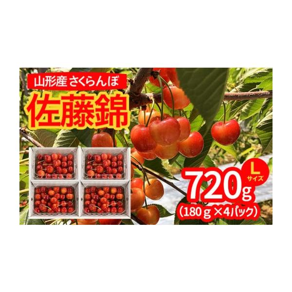 容量【令和8年産】さくらんぼ 佐藤錦 Lサイズ以上 720g(180g×4パック)発送期日2026年06月01日頃〜2026年06月30日頃※状況により配送時期が前後する場合がございます。(着日指定不可)配送冷蔵 時間指定 別送申込期日20...