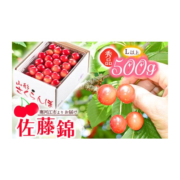 容量2026年産（令和8年産）山形県産さくらんぼ「佐藤錦」秀品 Lサイズ以上500gバラ詰め※令和8年産の先行予約品です。※こちらの品は、のし・ラッピング対応はできません。※糖度保証品ではありません。糖度には個体差があります。※天候や気温が...