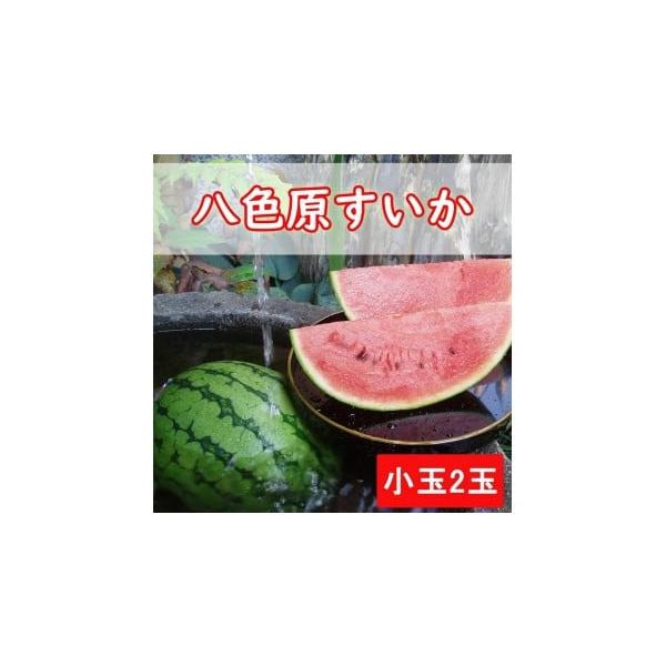 容量原材料：八色原すいか小玉内容量：２玉 （１玉：約１.２〜２.５ｋｇ）※１玉は重さの選定しております。消費期限5日〜７日※到着後出来るだけ早くお召し上がりください。発送期日2026年7月16日〜2026年8月20日の期間に受付順に順次発送...