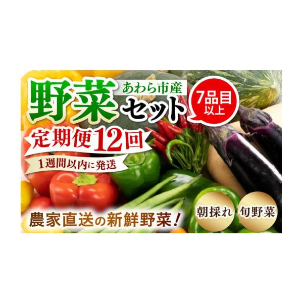 容量【12ヶ月連続お届け】採れたて野菜の詰め合わせ1箱 7品目以上 × 12回消費期限発送日より１週間前後（新鮮なうちにお早めにお召し上がりください）発送期日ご入金月の翌月より12ヶ月連続でお届け配送冷蔵 定期 時間指定 別送申込期日通年事...