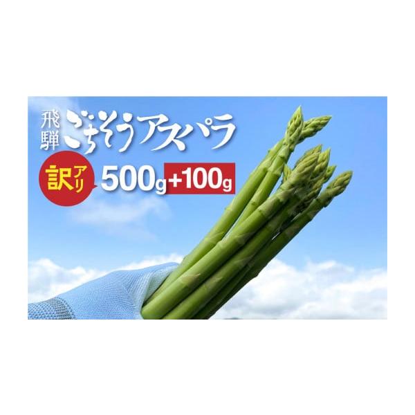 容量飛騨のアスパラガス（600g）消費期限約7日　美味しいうちにお召し上がりください。発送期日寄附ご入金確認後、2026年4月下旬〜9月にかけて収穫次第、順次発送いたします。生鮮品のため、お受け取り不可の日程がございましたら事前に備考欄等で...