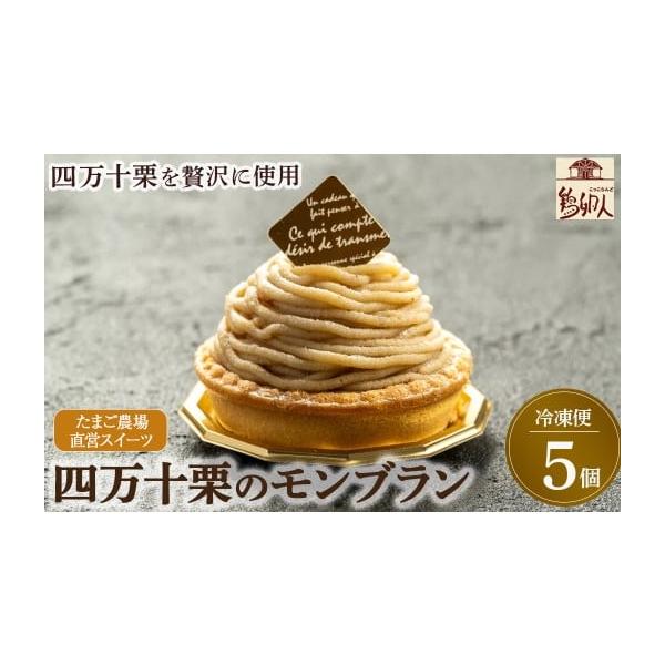容量四万十栗モンブランタルトケーキ　×5個消費期限冷凍で90日解凍後5日発送期日【到着日指定可能】入金確認日より14日以上先のお日にちで指定いただけます。指定のない場合、2週間を目途に順次お届けいたします。ラッピング、のし等、ギフト対応して...