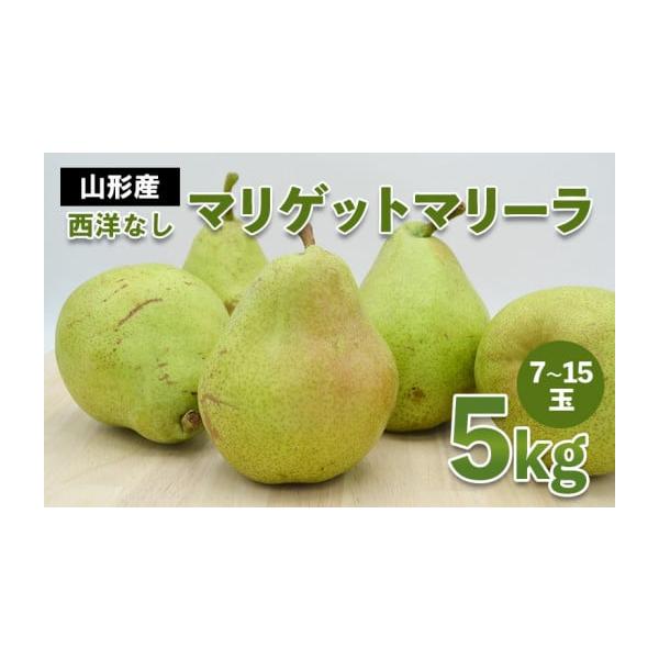 容量【令和8年産】西洋なし マリゲットマリーラ 秀  5kg(7個〜15個)発送期日2026年09月05日頃〜2026年10月05日頃※状況により配送時期が前後する場合がございます。(着日指定不可)配送常温 時間指定 別送申込期日2026年...