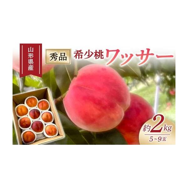 容量希少桃 ワッサー 約2kg 5玉〜9玉消費期限製造・加工後5日以内発送期日2026年7月下旬頃〜8月下旬頃配送冷蔵 時間指定 別送申込期日2026年7月25日まで事業者株式会社　芳賀青果申込条件何度も申し込み可、オンライン決済限定