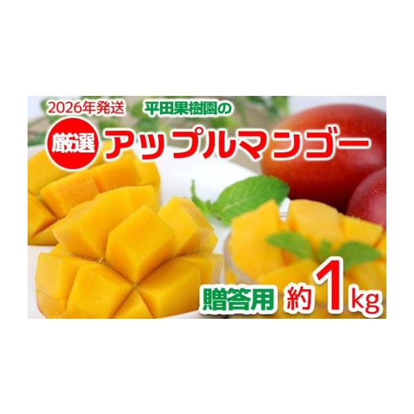 容量アップルマンゴー約1kg（2〜3玉）※玉数の指定はできません。大きさによって数量は変わりますのでご了承ください。消費期限商品到着後、冷蔵庫で冷やしてできるだけお早めにお召し上がりください。発送期日2026年7月中旬から8月初旬にかけて順...