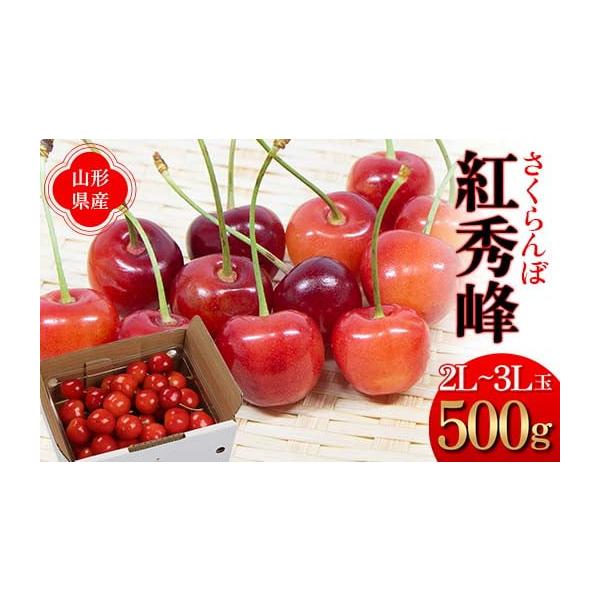 容量紅秀峰 約500g×1 秀品（2L〜3L玉）消費期限製造・加工後3日以内発送期日2026年6月下旬頃〜7月上旬頃配送冷蔵 時間指定 別送申込期日2026年5月31日まで事業者株式会社やまがたさくらんぼファーム申込条件何度も申し込み可、オ...