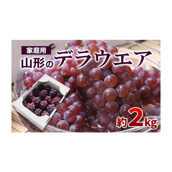 容量【令和8年産】【ご家庭用】山形のデラウエア 優品 約2kg(M〜3L、9〜22房)(粒サイズおまかせ) 発送期日2026年07月15日頃〜2026年08月15日頃※状況により配送時期が前後する場合がございます。(着日指定不可)配送冷蔵 ...