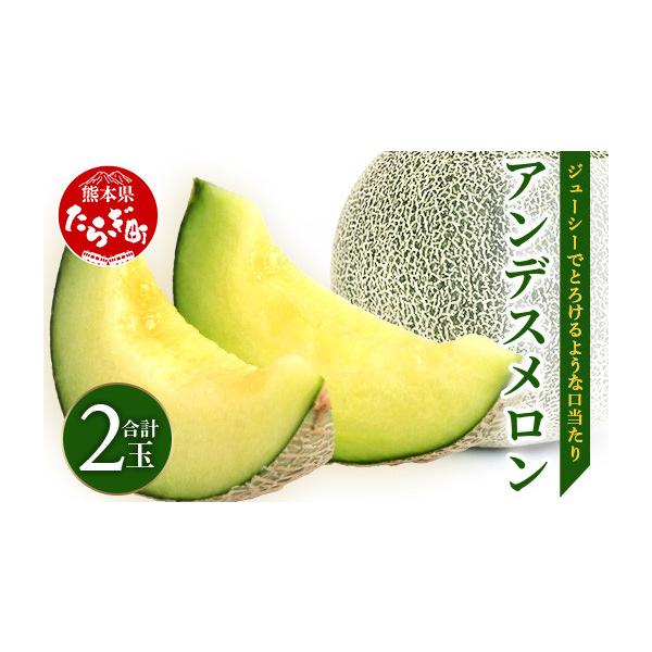 容量アンデスメロン：2玉合計：約2.5kg以上消費期限賞味期限：一週間発送期日2026年5月上旬〜5月中旬に発送予定です。※天候等により農産物の育成に影響が出た場合、上記期間に配送できないことがありますのでご了承ください。配送常温 時間指定...