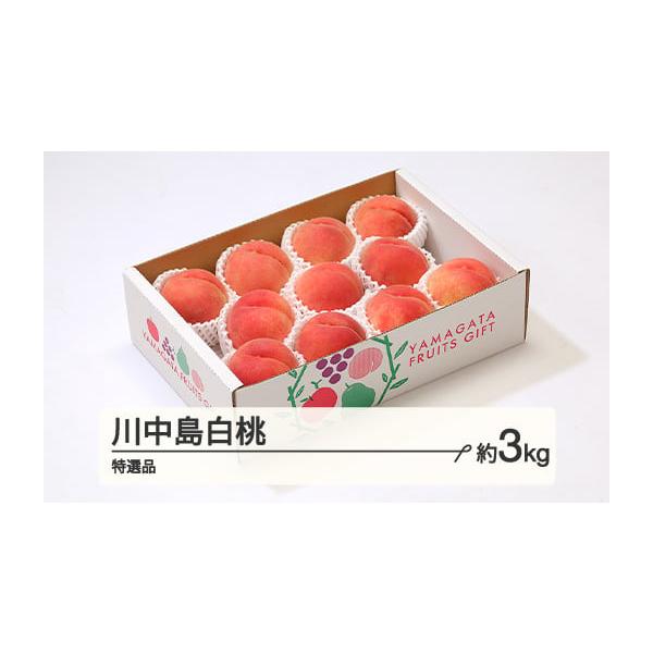 容量内容量：川中島白桃 特選品 約3kg(6~12個程度)消費期限到着後3日以内発送期日2026年8月中旬~9月中旬頃※発送時期は、例年の発送時期を記載しております。天候や収穫状況により変更になる場合があります。配送冷蔵 時間指定 別送申込...