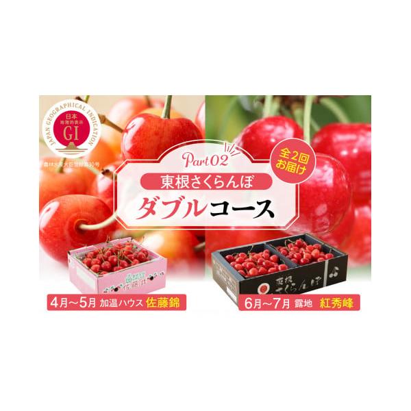 容量≪さくらんぼを2回送付いたします≫1. 加温ハウス栽培さくらんぼ「佐藤錦」500gバラ詰め2. 露地栽培さくらんぼ「紅秀峰」800g消費期限■賞味期限出荷日から3日程度■保存方法要冷蔵※お受取り後は冷蔵保管をしていただき、お早めにお召し...