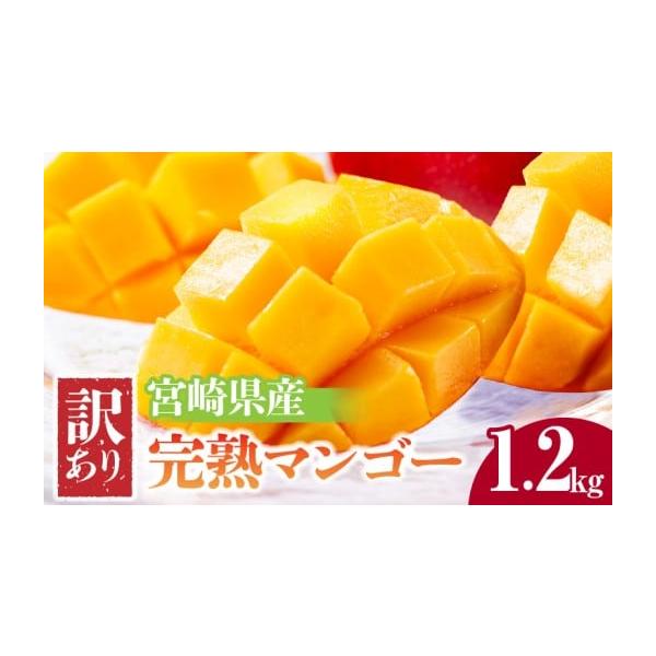 容量宮崎県産 訳あり完熟マンゴー　1.2kg（ご家庭用）消費期限賞味期限：発送から5日※青果物のため、到着後はお早めにお召し上がりください。発送期日2026年4月下旬〜7月下旬に発送予定※配送不可エリア：離島配送冷蔵 時間指定 別送申込期日...